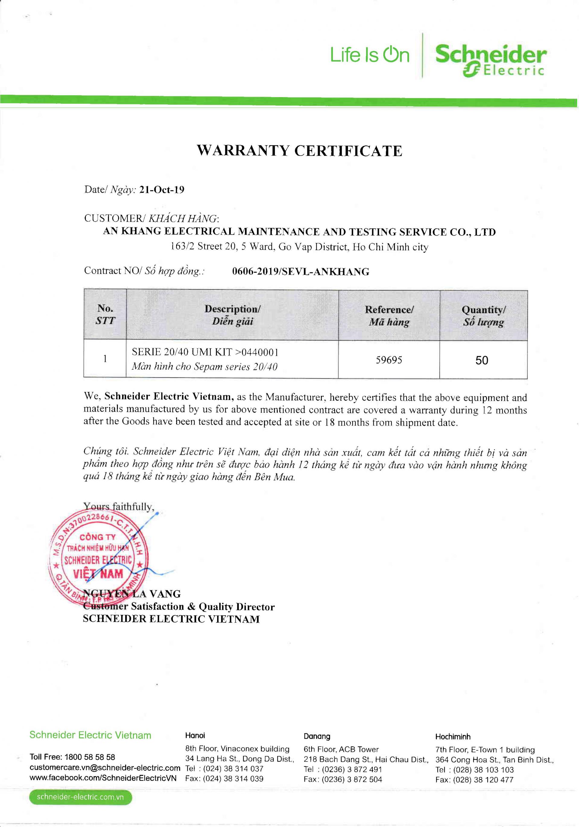 Màn hình Relay Sepam Seri 20/40